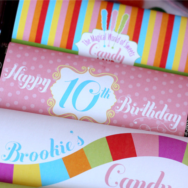 Candy Land printable Birthday Party Collection – Wants and Wishes