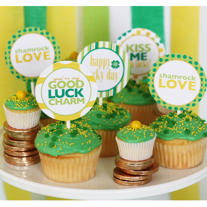 LUCKY Collection- Modern day St Patricks Day printable collection by W ...