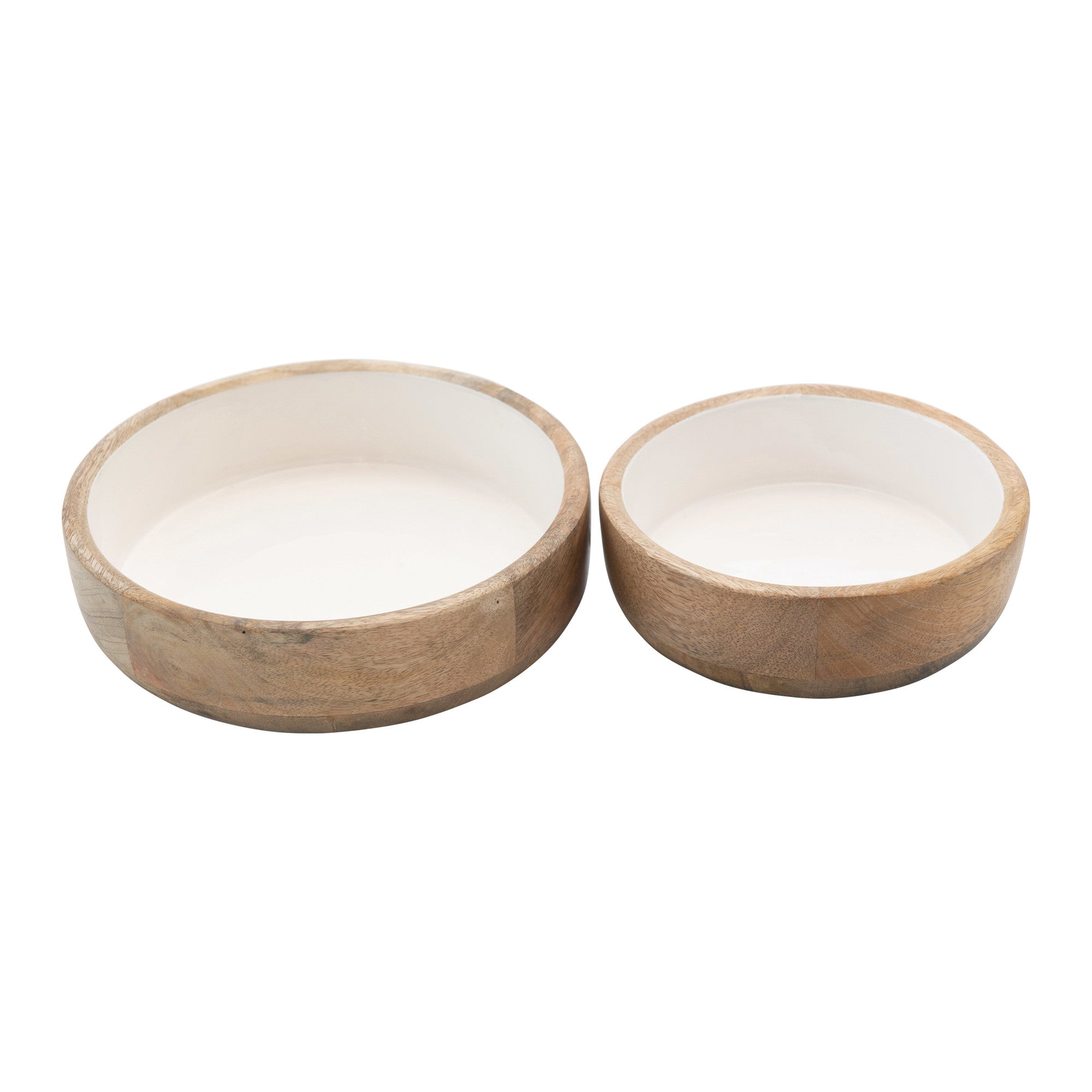 Mango Wood Bowls with Enamel Interior – Wants and Wishes