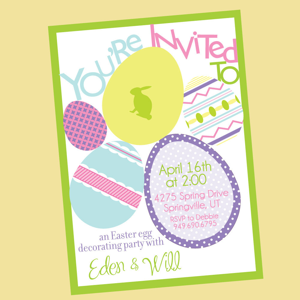 easter hunt invite
