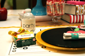 Vintage Back to School Party printables – Wants and Wishes