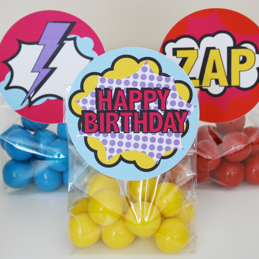 Happy Birthday Superhero Girl
