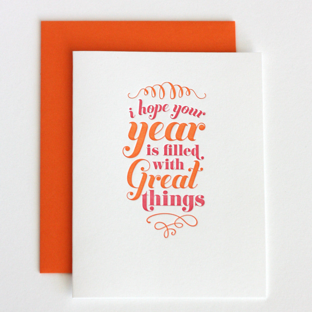 Year filled with Great Things – Wants and Wishes