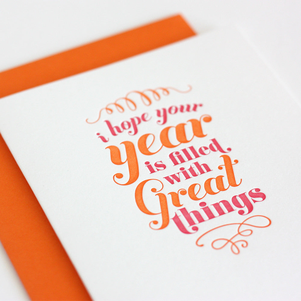 Year filled with Great Things – Wants and Wishes