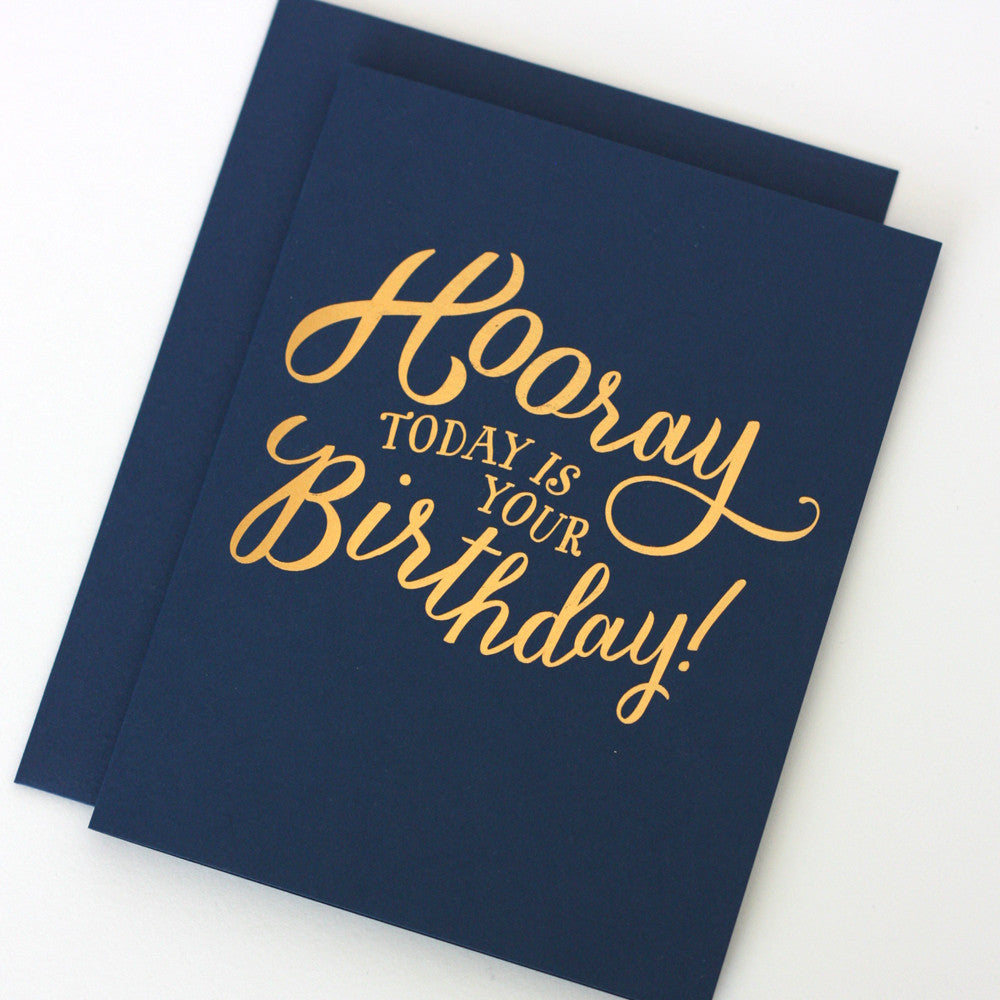 Hooray Today is your Birthday – Wants and Wishes