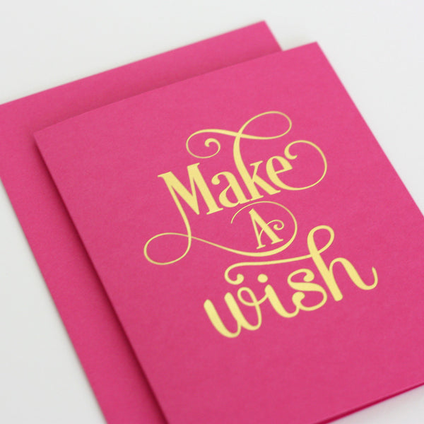 Make a Wish – Wants and Wishes