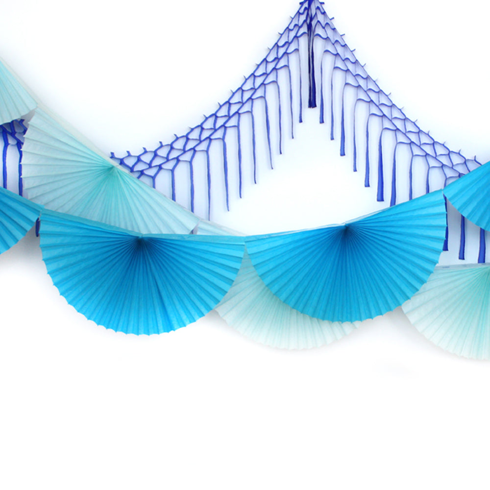 Ocean Fan Bunting Garland – Wants and Wishes