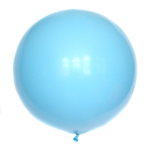 36" Sky Blue Solid Balloon – Wants and Wishes