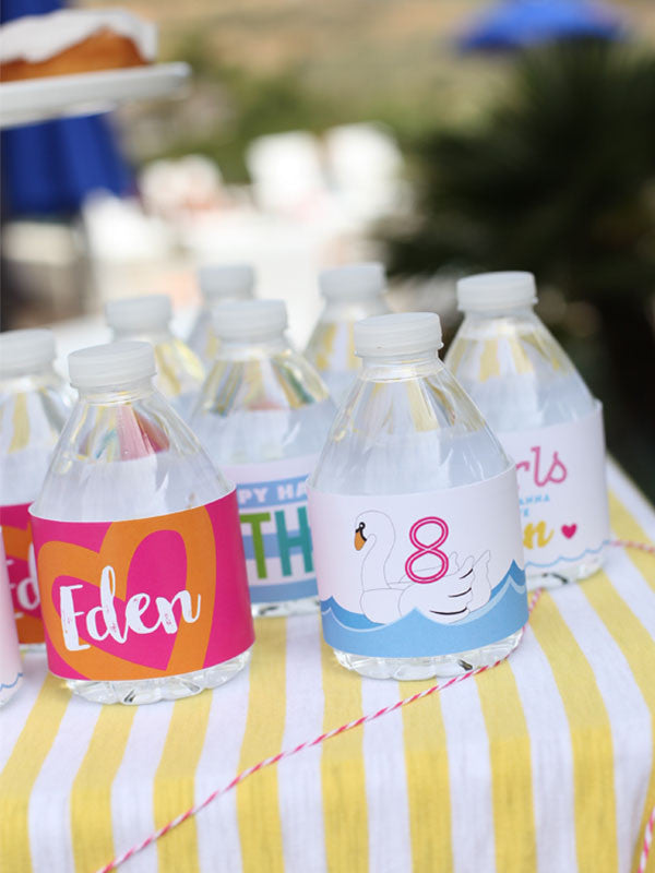 Swan Pool Float Swim Birthday Party – Wants and Wishes