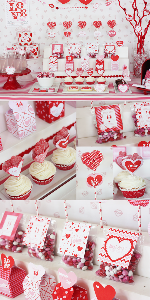 Printable Valentines Day Collection- Cupids Post Office by Wants and W ...